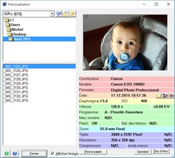 Exif : Exchangeable image file format - Dictionnaire informatique - SOSPC20